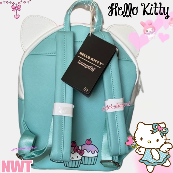 Hello Kitty | Bags | Nwt Officially Hello Kitty Backpack Cupcake Kitty Sprinkle Loungefly Bag ...